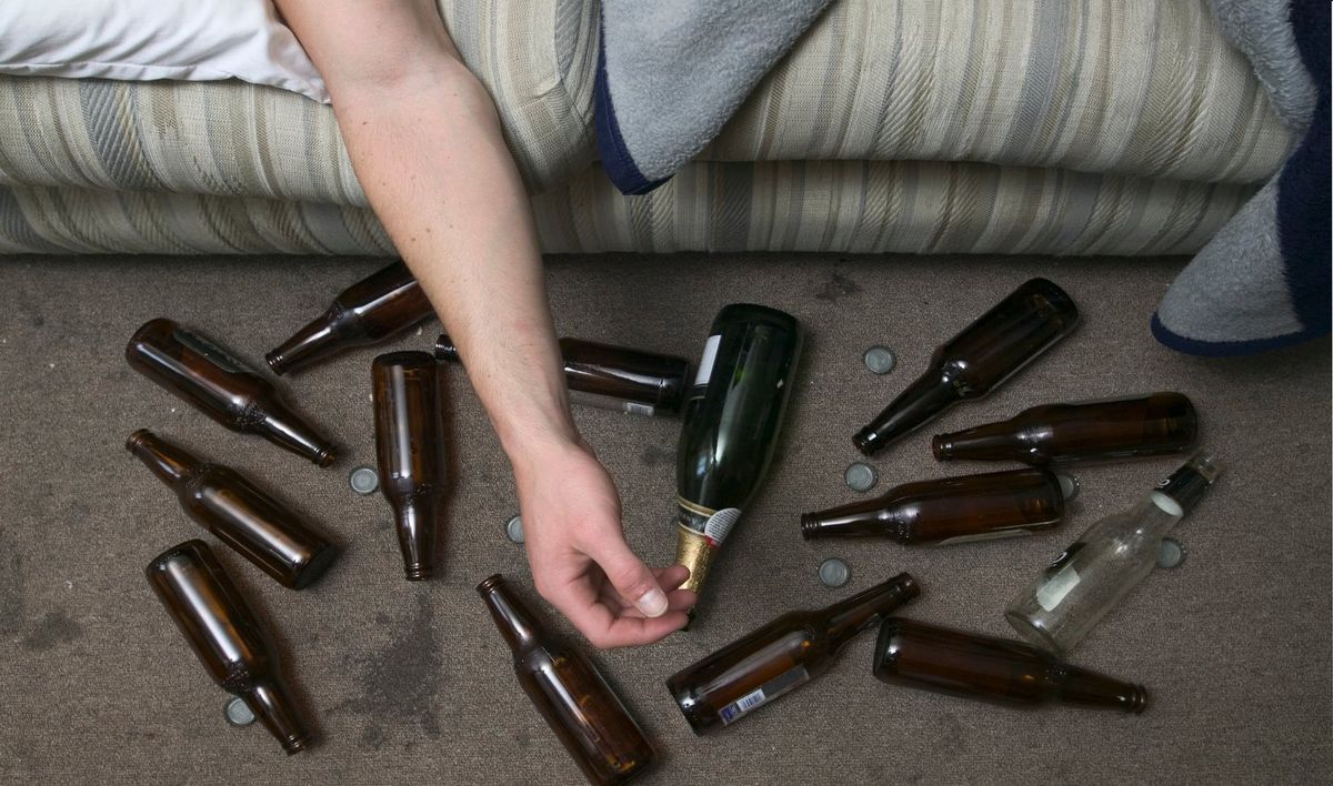 Man endured horrific four-week hangover after drinking too much