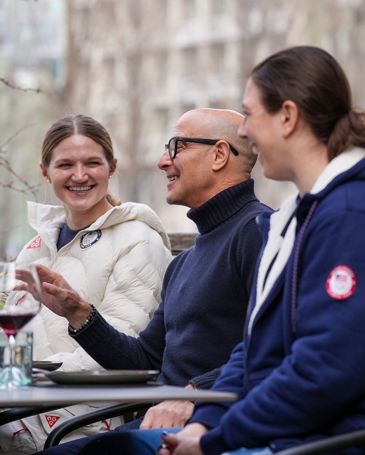 Stanley Tucci treats US women's hockey team to dinner as Trump snubbed