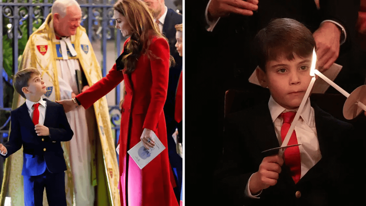 Kate Middleton reveals Prince Louis was forced to keep major secret ...
