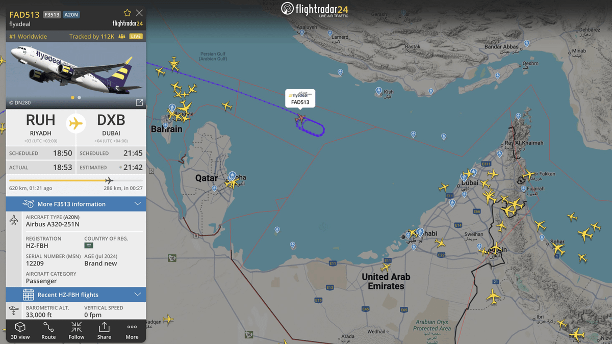 'Scary’ detail spotted on flight map after Qatar temporarily closed ...