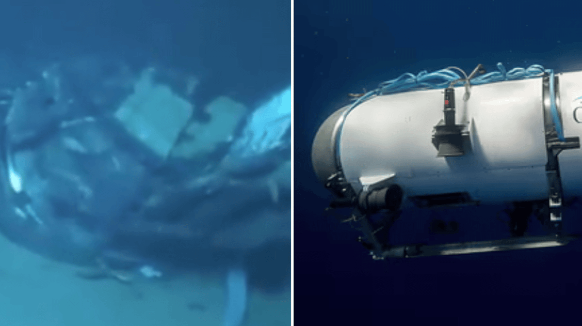 New footage of Titan submersible shows horrifying extent of implosion ...
