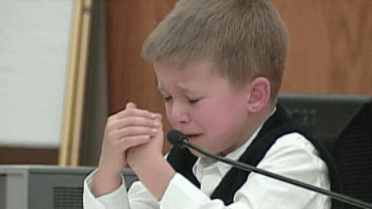 Heartbreaking six words little boy uttered as he testified against own ...