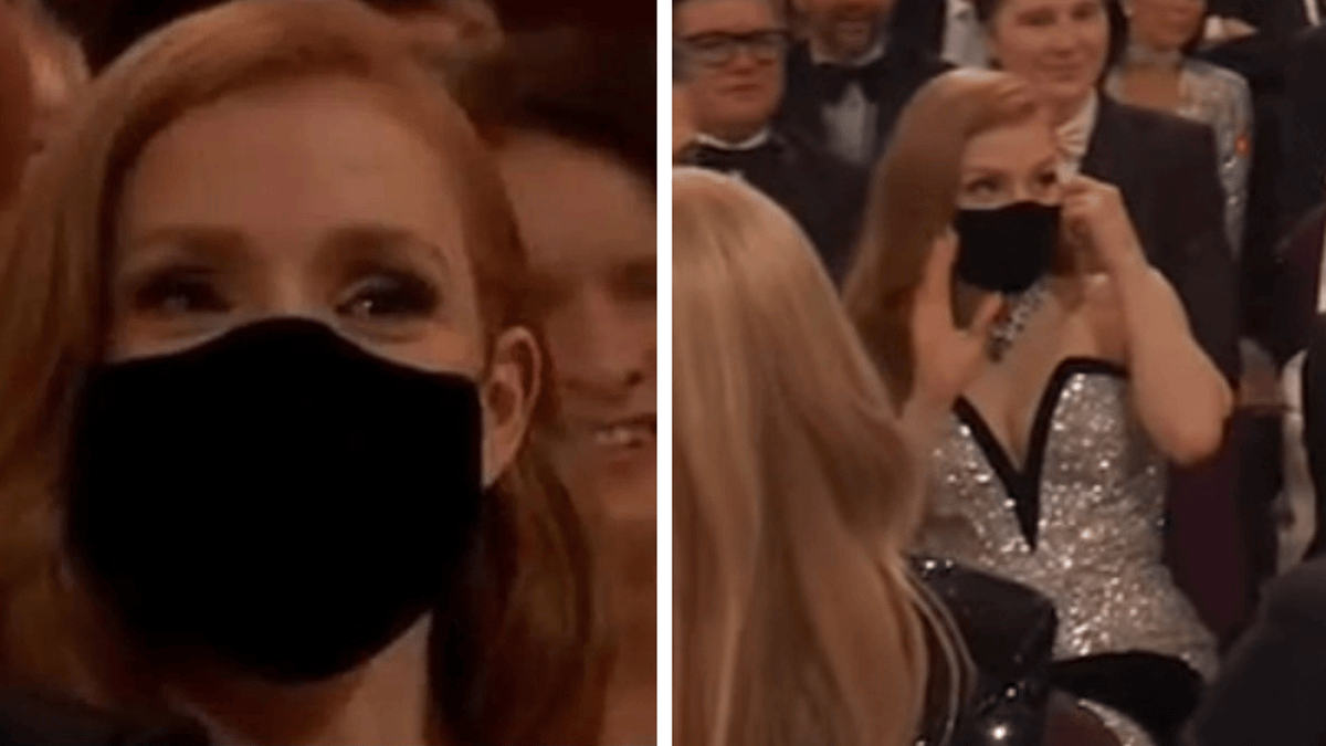 Reason why Jessica Chastain was one of the only celebrities wearing a ...