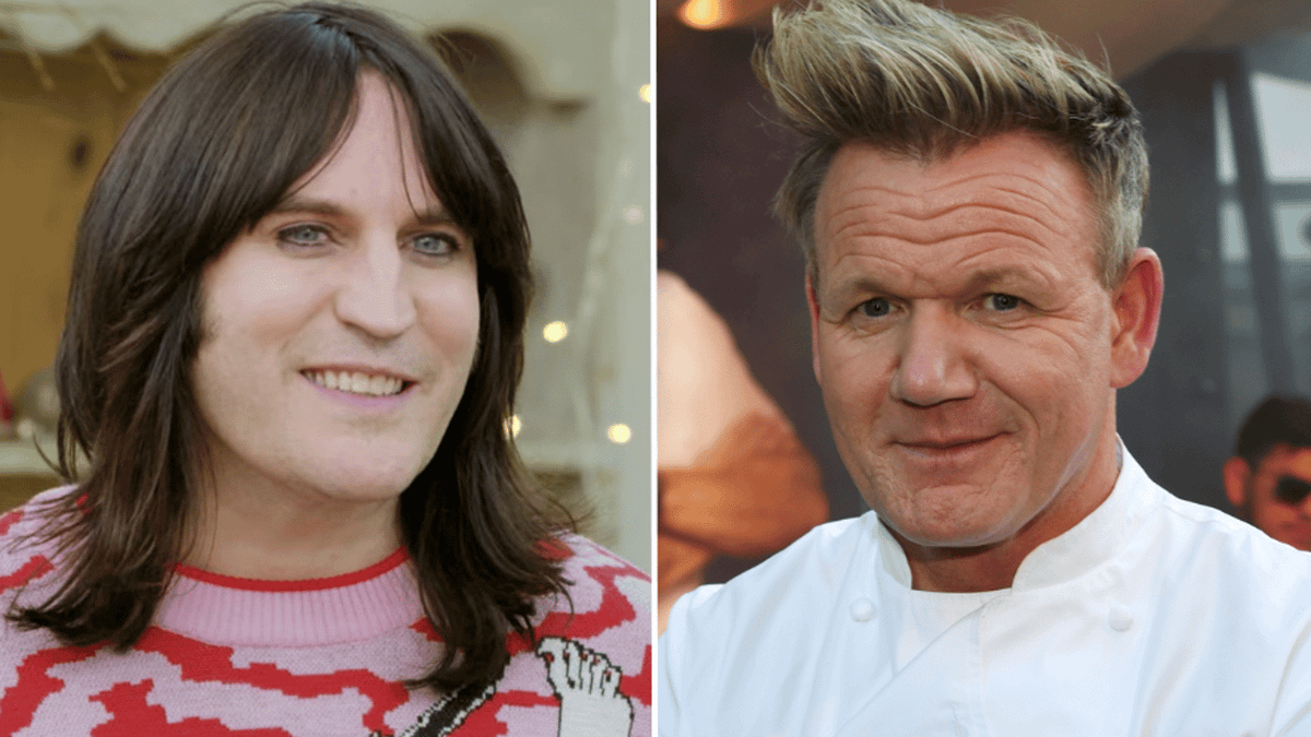 Bake Off's Noel Fielding just risked igniting feud with Gordon Ramsay ...