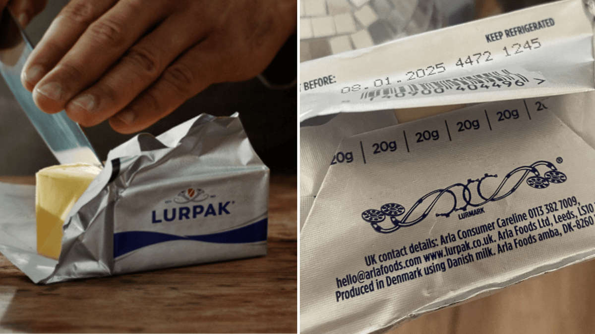 People are only just realising what symbol on Lurpak wrappers means