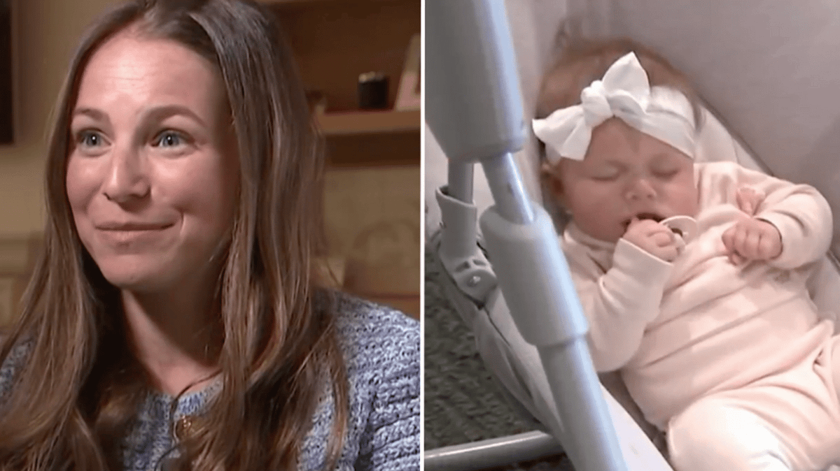 Woman 'unable to have children' has baby weeks before surrogate in ...