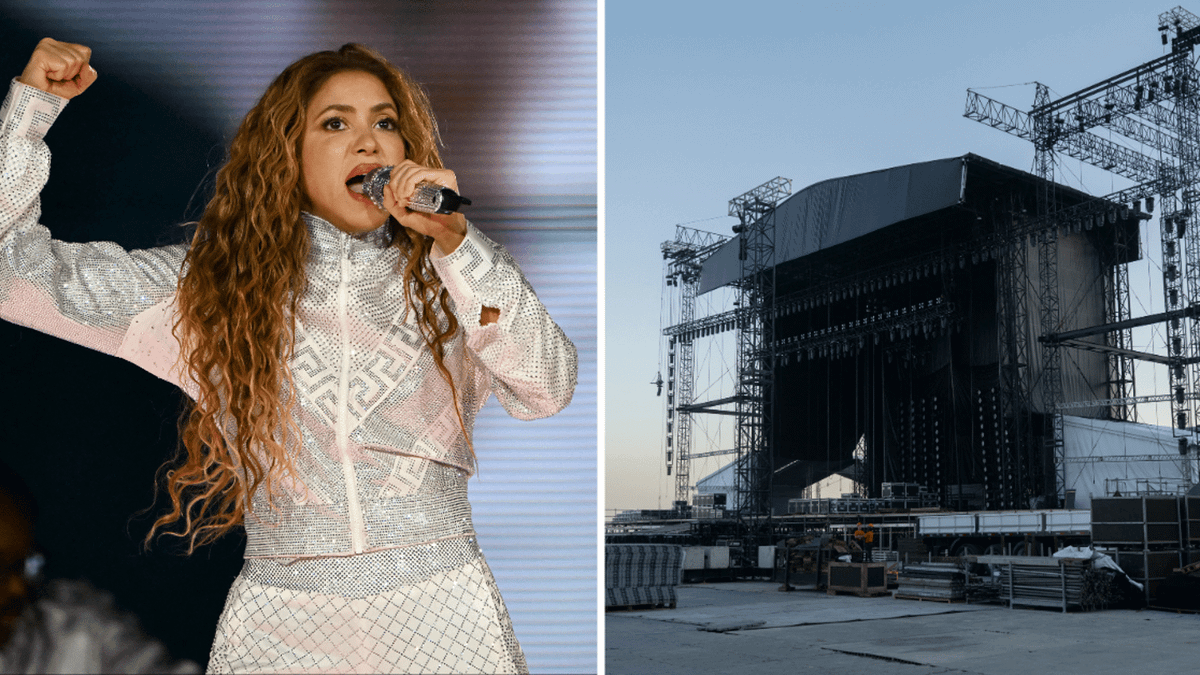 Shakira's crew member crushed to death while building stage for ...