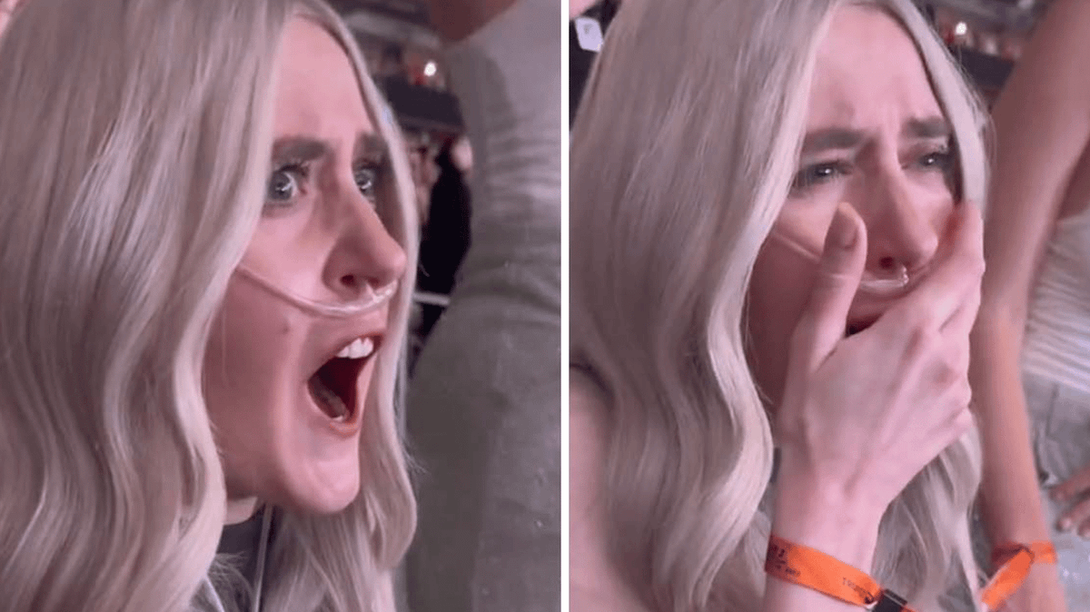Taylor Swift superfan fulfils dream of seeing singer in concert weeks ...