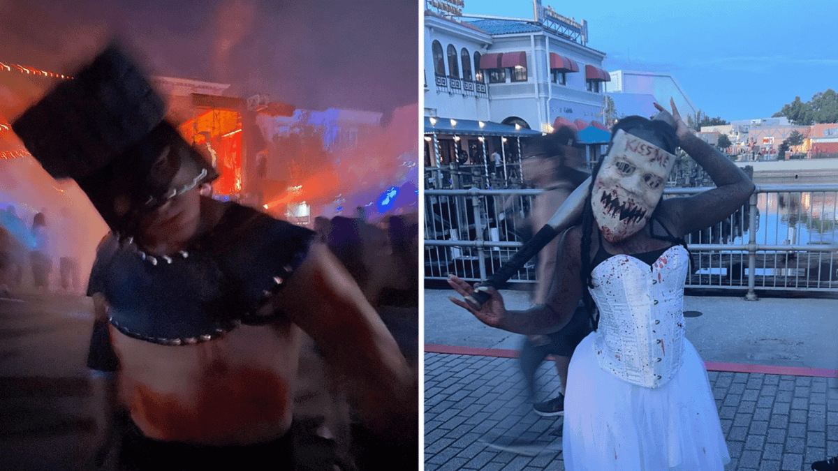 Terrifying Halloween attraction at Universal leaves guest shocked over ...