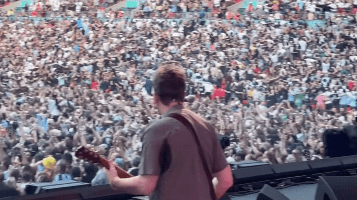 Witness describes moment Oasis fan fell during reunion concert as Liam ...