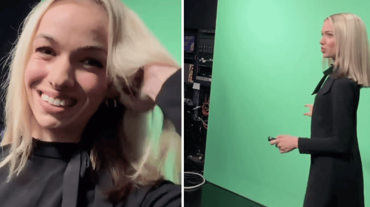 Weather reporter reveals what she actually hears in earpiece while live ...