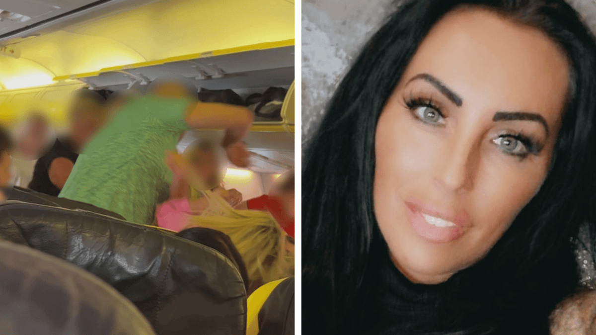Woman kicked off Ryanair flight after brawling with passengers 'for ...