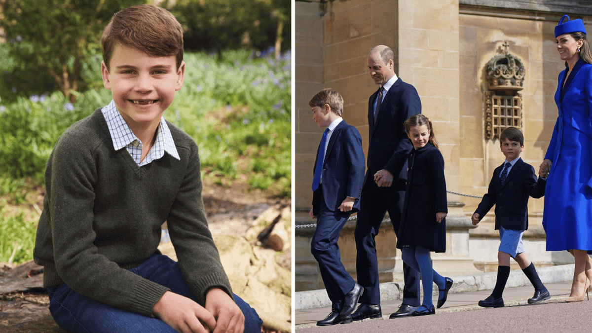 Royal fans point out hidden detail in Prince Louis' new birthday portrait