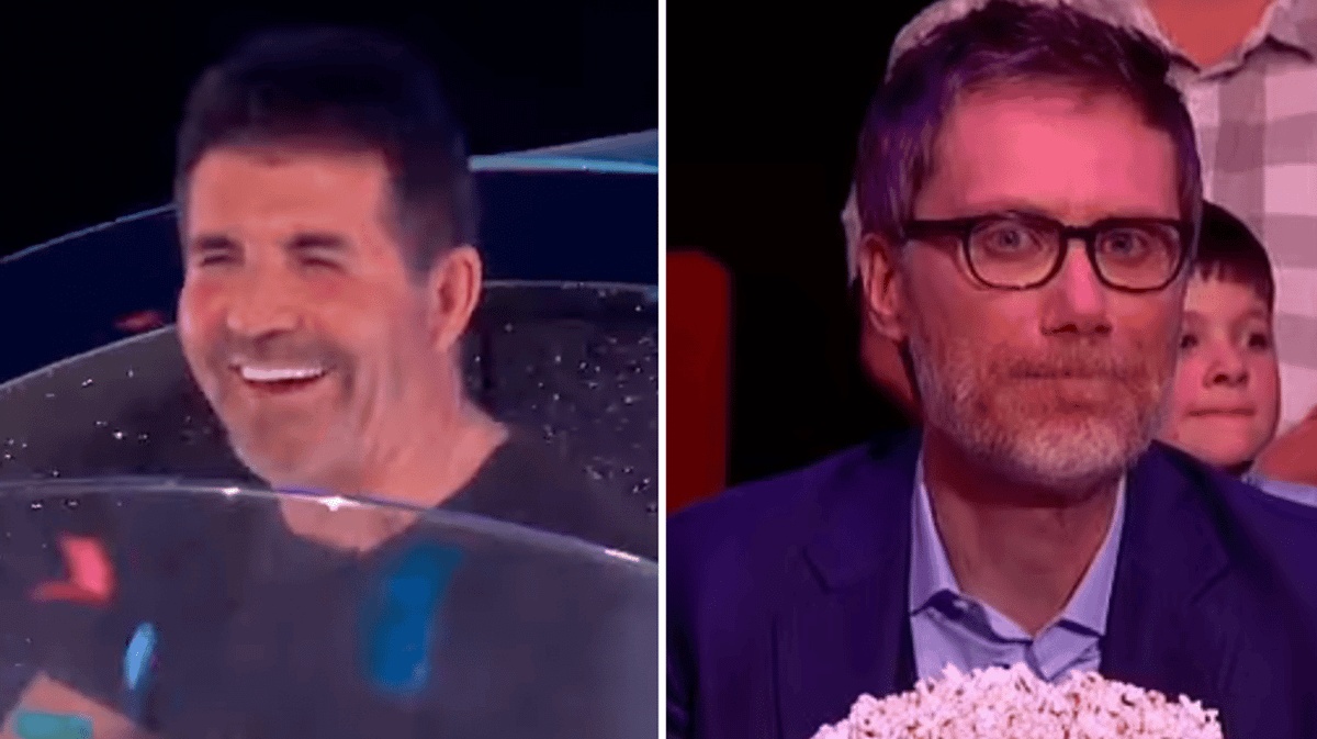 Fans call out Stephen Merchant for Simon Cowell face joke on Saturday ...