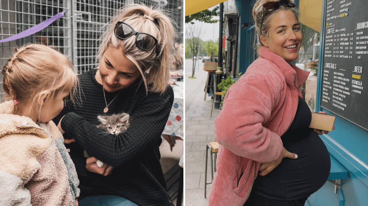 Gemma Atkinson's daughter Mia made brutal comment about her baby bump ...