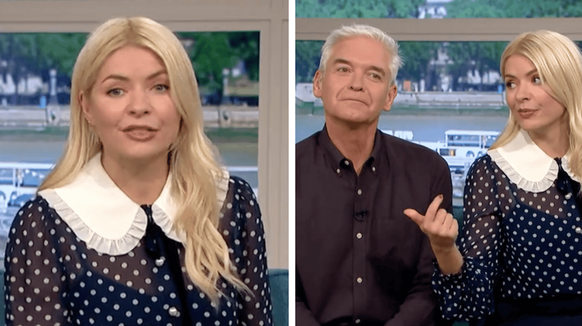 This Morning viewers spot Holly’s frustration at Phil cutting her off ...