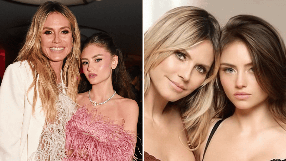 Heidi Klum and 20-year-old daughter Leni criticised over lingerie ...