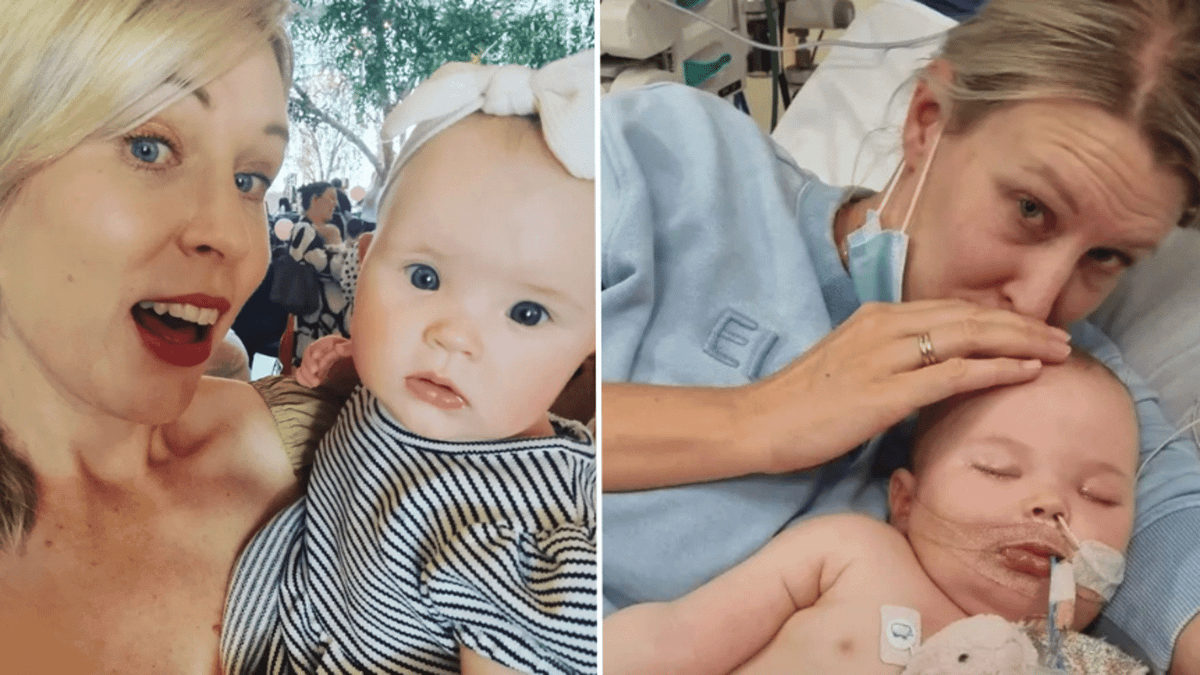 Mum devastated as baby dies just one day after doctors said sickness ...