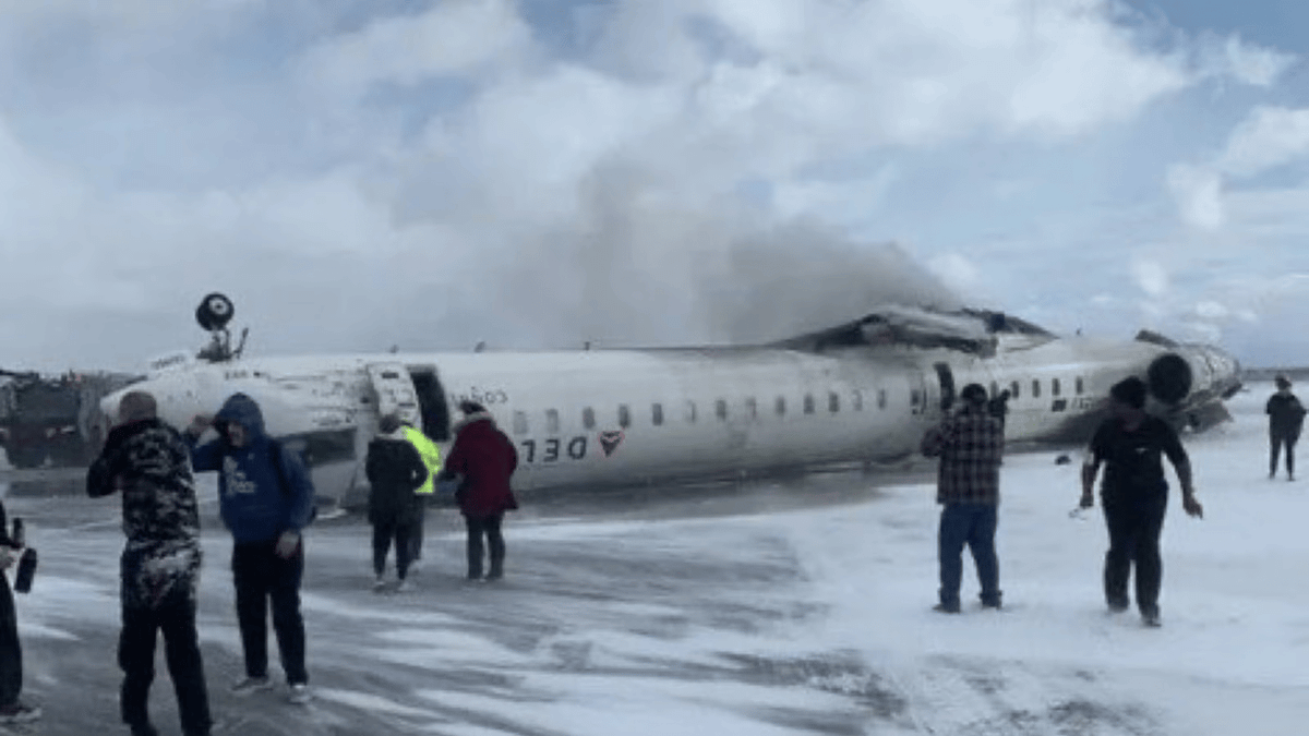 Passenger speaks out on terrifying moment Delta Air Lines flipped ...