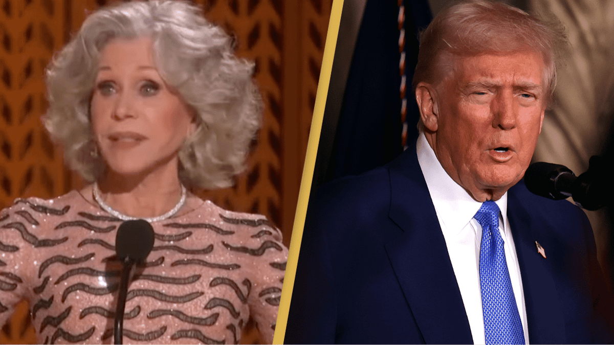Jane Fonda savagely 'calls out Donald Trump' during SAG Life ...
