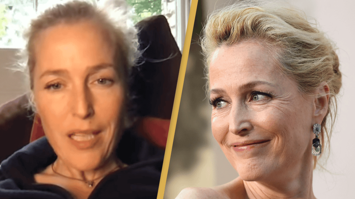 Gillian Anderson explains why she regularly switches between an ...