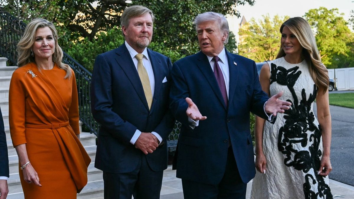 Donald Trump's true height revealed in telling photo with Dutch King