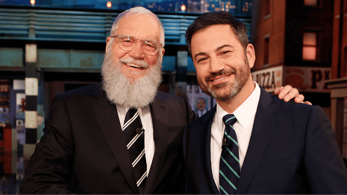 David Letterman reveals what Jimmy Kimmel messaged him after he was ...