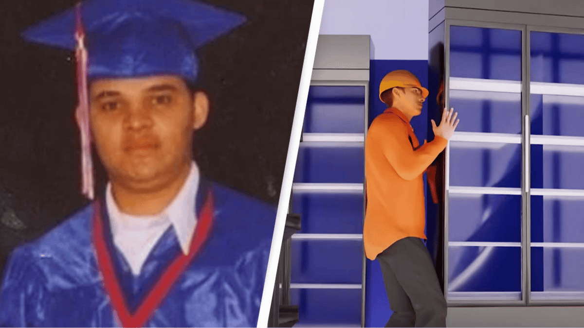 Shocking simulation shows what happened to man's body found trapped ...
