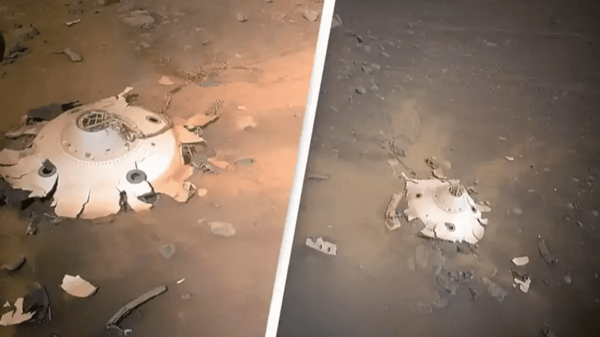NASA’s Mars helicopter Ingenuity finds 'otherworldly' wreckage on ...