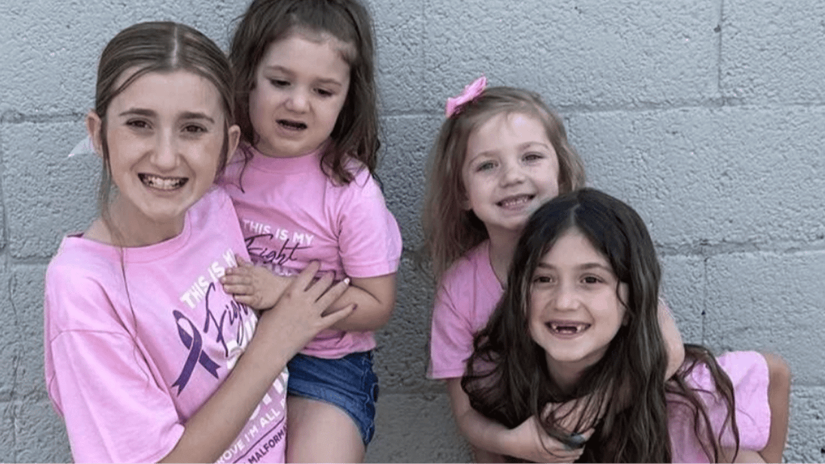 4 sisters diagnosed with the same extremely rare brain condition that ...