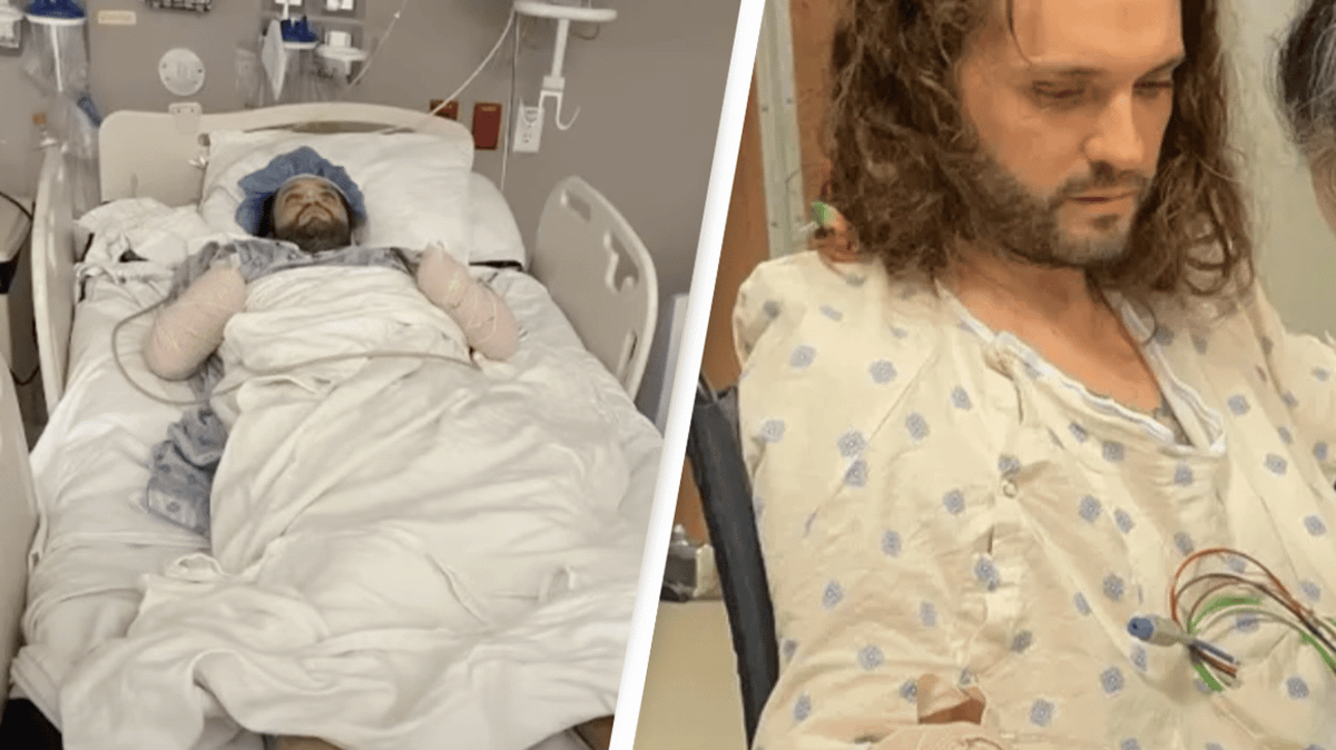Man lost both hands up to his forearms and was left fighting for life ...