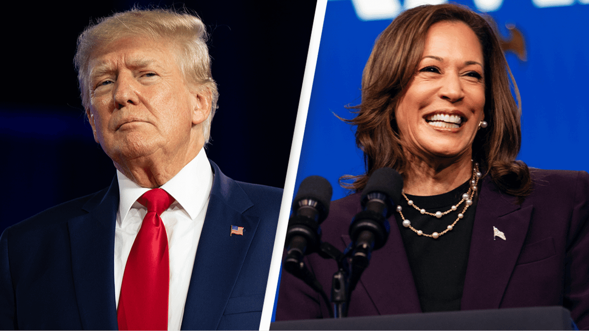 Donald Trump references old Kamala Harris meme during presidential debate