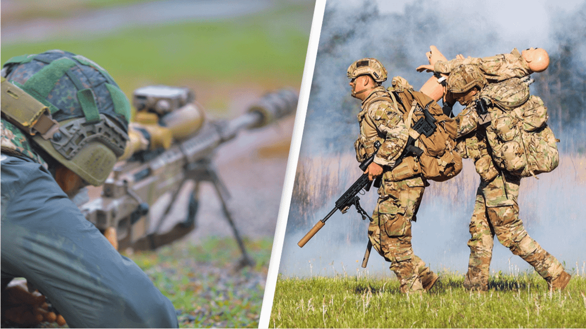 The final test that recruits have to pass at the US Army's prestigious ...