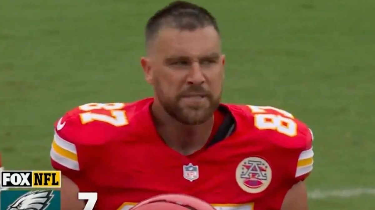 People are all asking the same thing after Travis Kelce's explicit tantrum