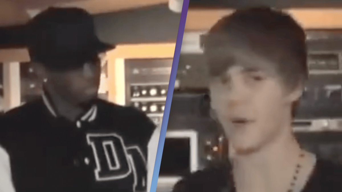Video of Diddy asking 17-year-old Justin Bieber incredibly awkward ...