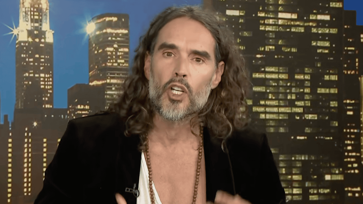 Russell Brand speaks out after being caught out by Piers Morgan over ...