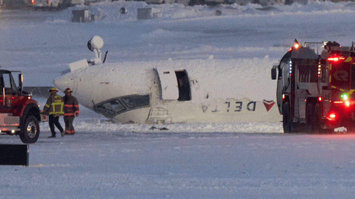 Everything we know so far about Delta Air Lines flight which flipped ...