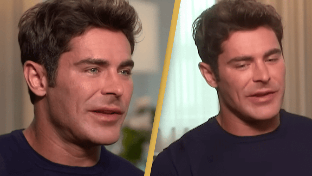 Awkward moment Zac Efron is asked about his face transformation only to ...