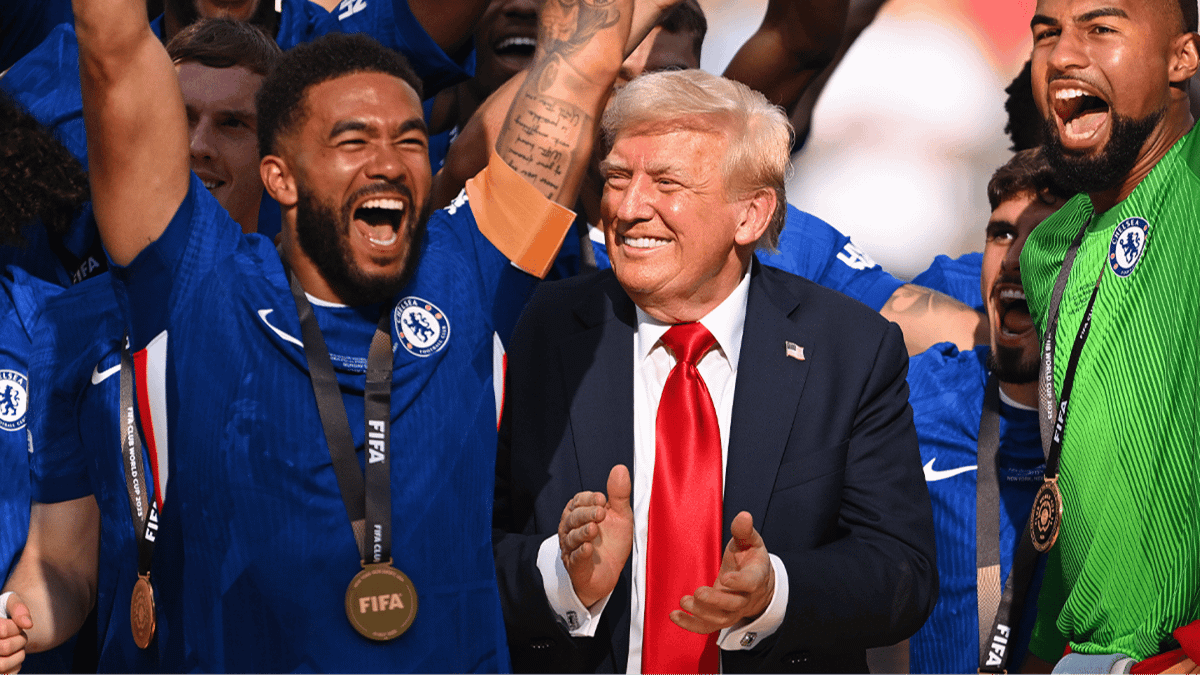 Trump’s sneaky action spotted by eagle-eyed viewers just moments before ...