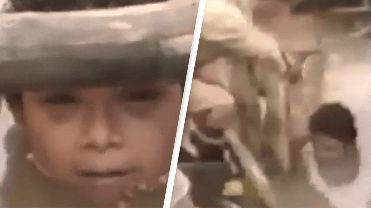 Footage shows final moments of girl who died after being trapped in ...