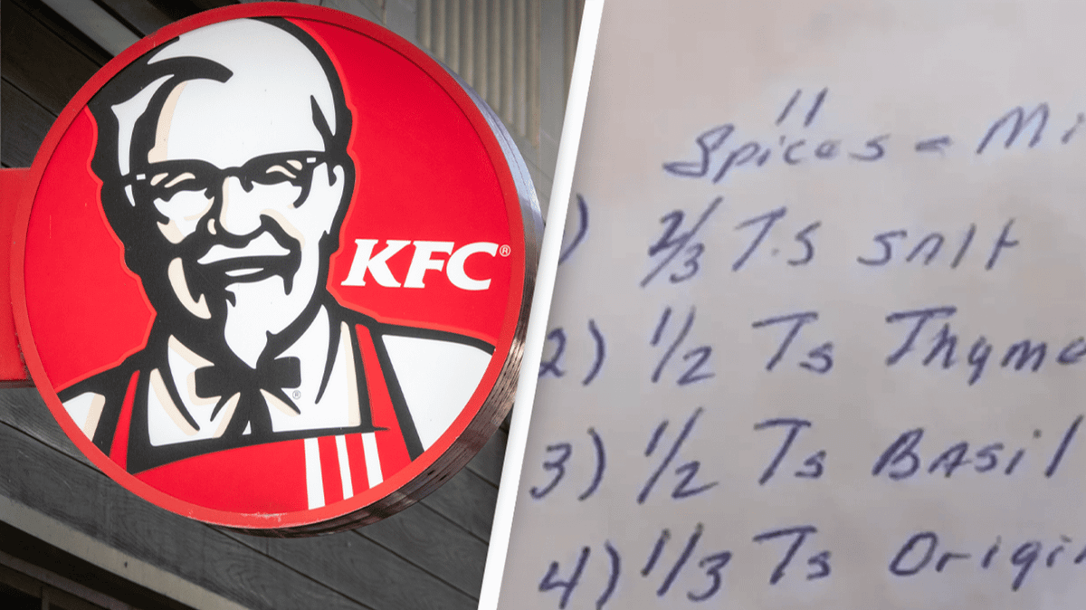 KFC’s famous top secret '11 herbs and spices' was once leaked by ...