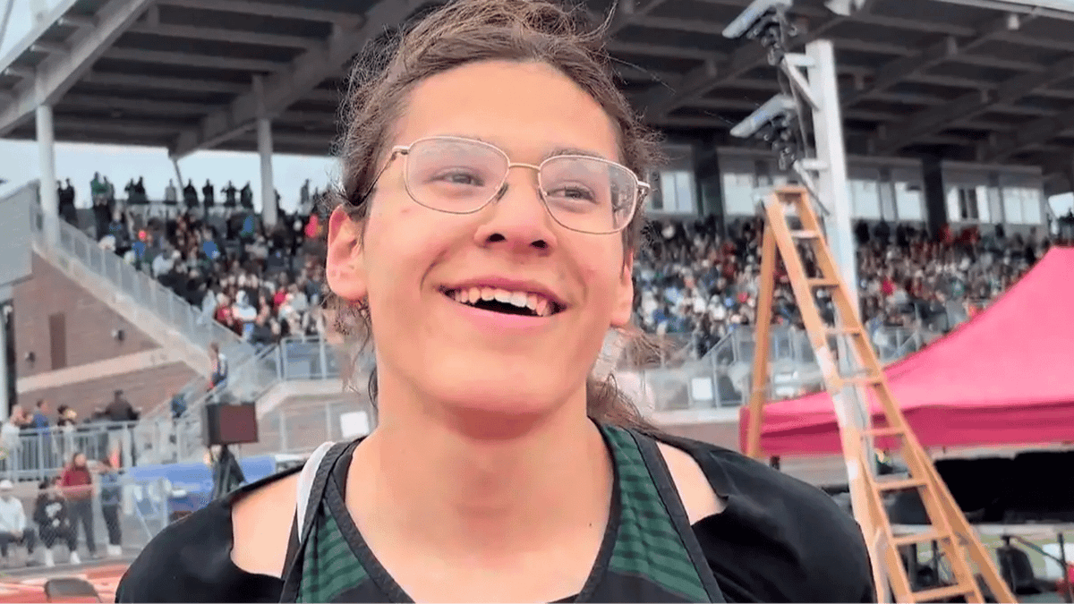 Trans athlete has strong message for critics after winning track and ...