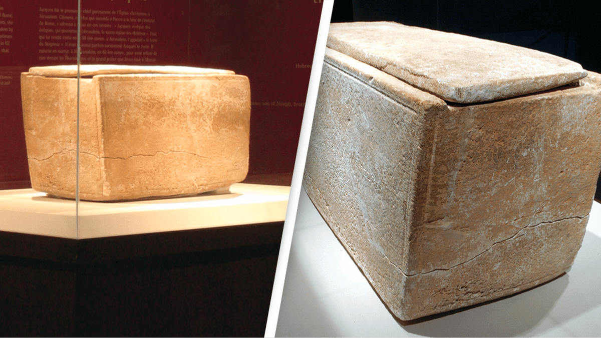 Box filled with 'bones of Jesus' brother' found and could be the 'most ...