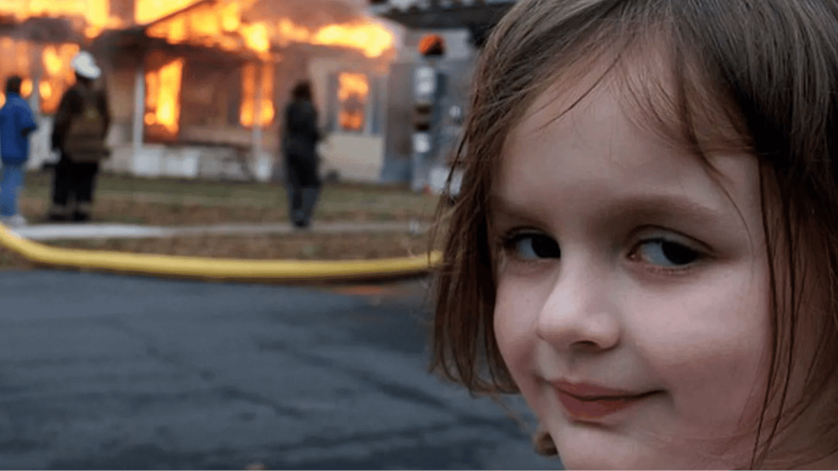 Insane amount of money woman behind ‘disaster girl’ meme made from ...