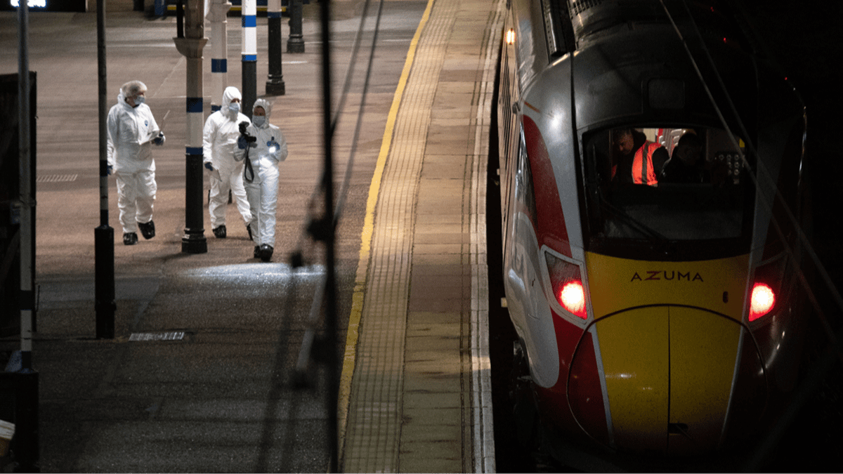 Eyewitness recalls moment of knife attack on UK train as two people ...