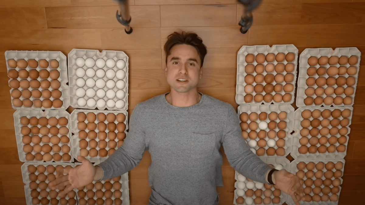 Man who ate almost 1,000 eggs in one month reveals impact it had on sex ...