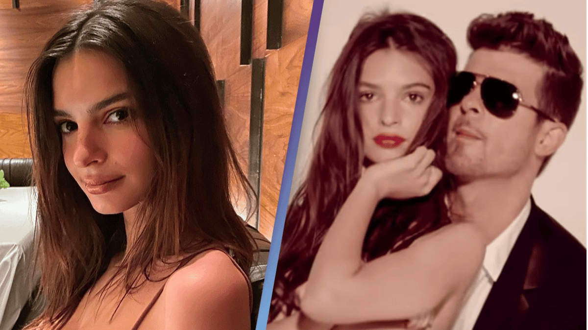 Emily Ratajkowski hasn't heard from Robin Thicke since she claimed he ...