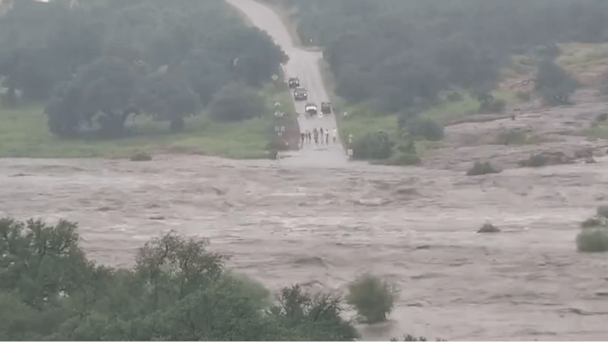 Horrifying timelapse footage shows just how quickly Texas flash flood ...