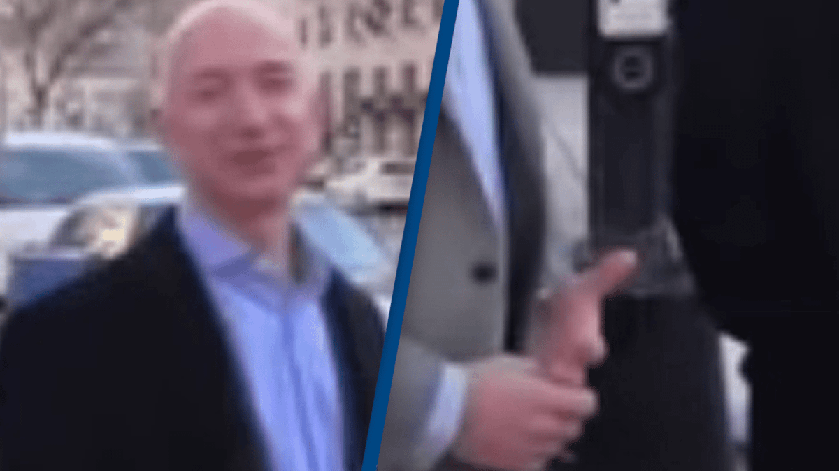 Chilling reason Jeff Bezos' bodyguard has 'fake arms' after video ...