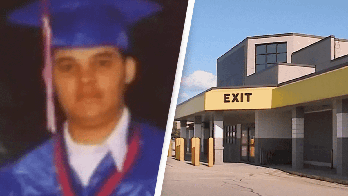 Store worker was discovered trapped behind shelves almost 10 years ...